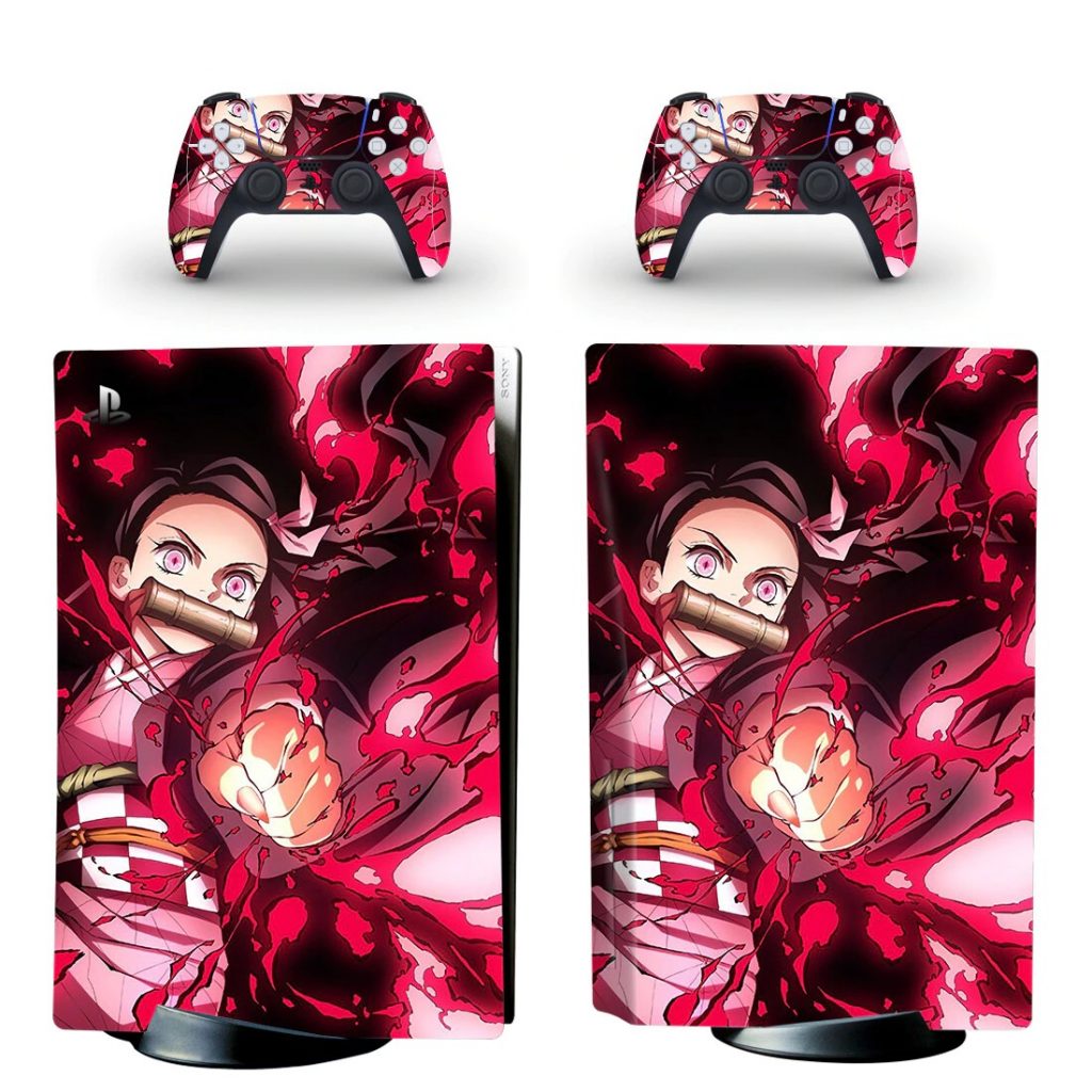 Stickers Demon Slayer PS5 Nezuko Demon | Demon Slayer