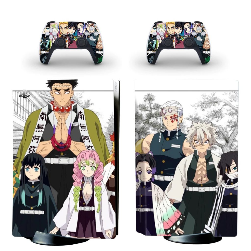 Stickers Demon Slayer PS5 Piliers | Demon Slayer